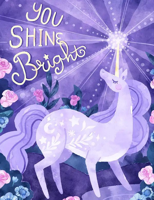 Group Ecard: Life is great if you are a unicorn